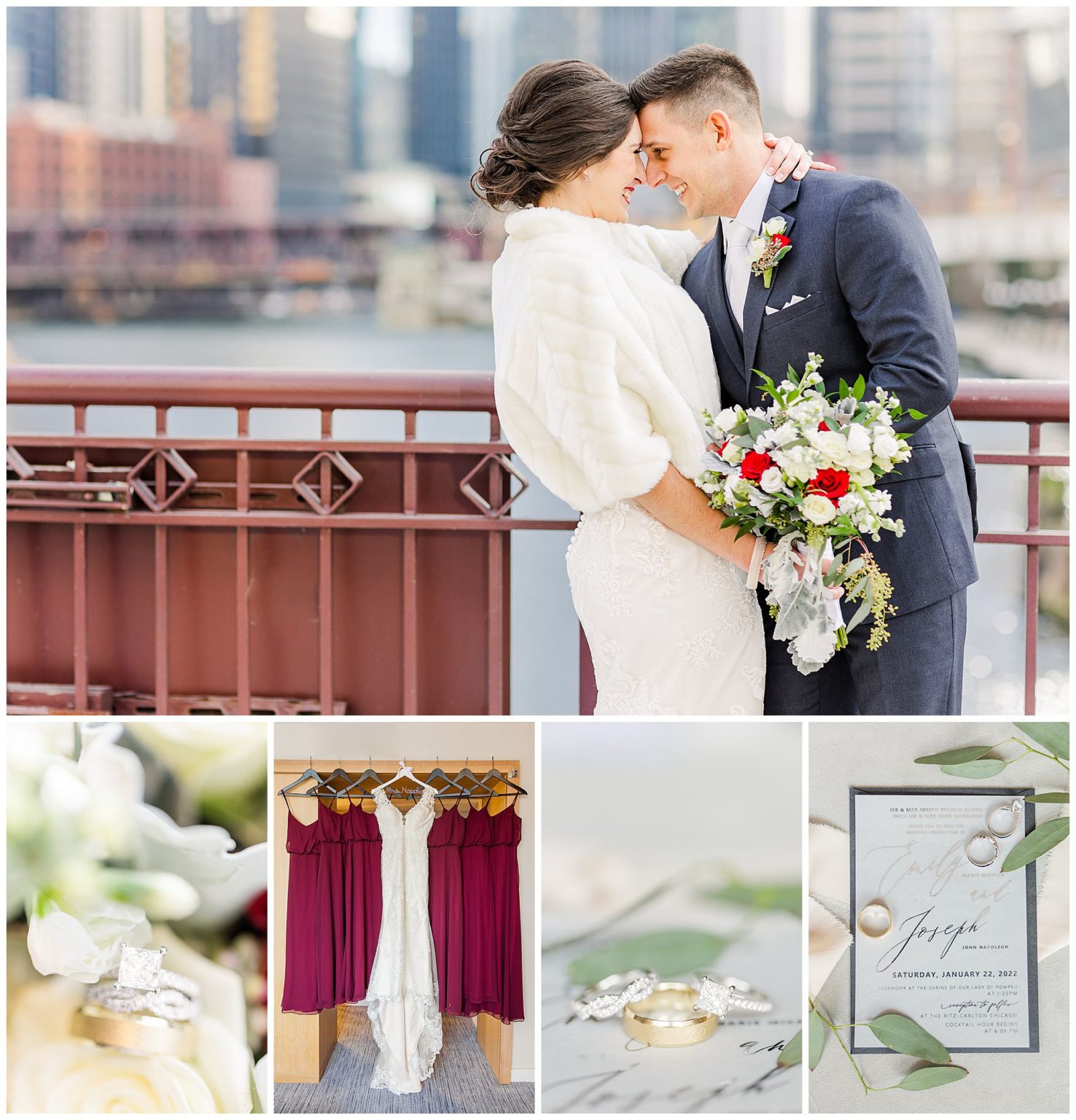 A Winter Wedding at The Ritz Carlton: Emily & Joe - Showit Blog