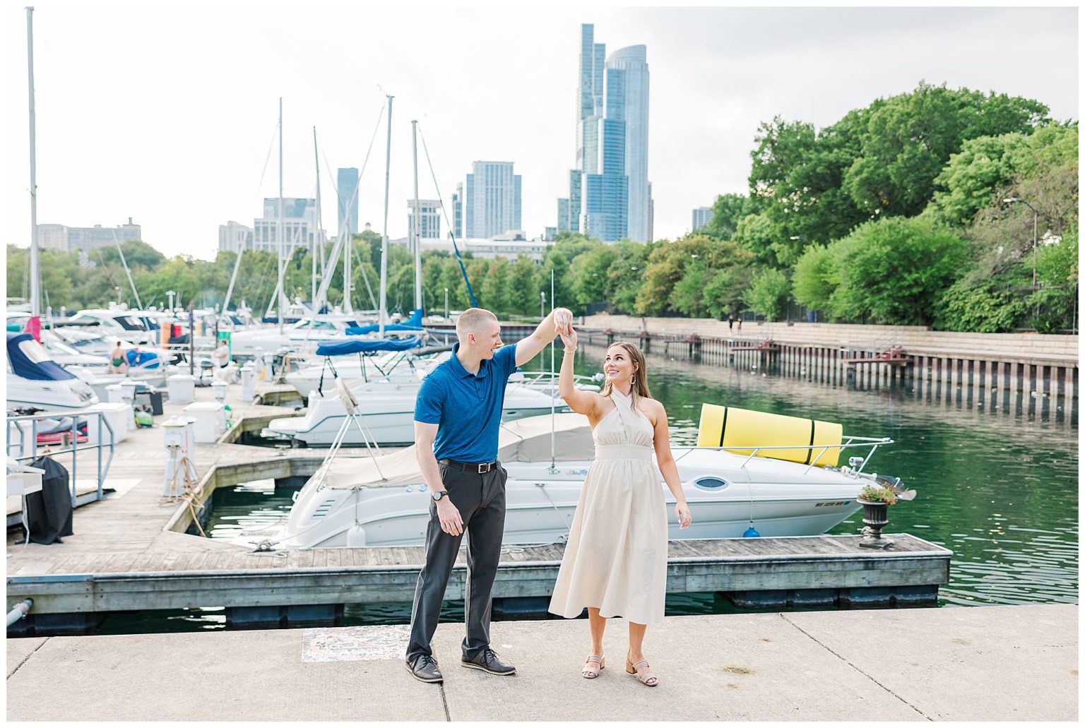 A Summer Engagement at Museum Campus: Erin & Patrick - Showit Blog