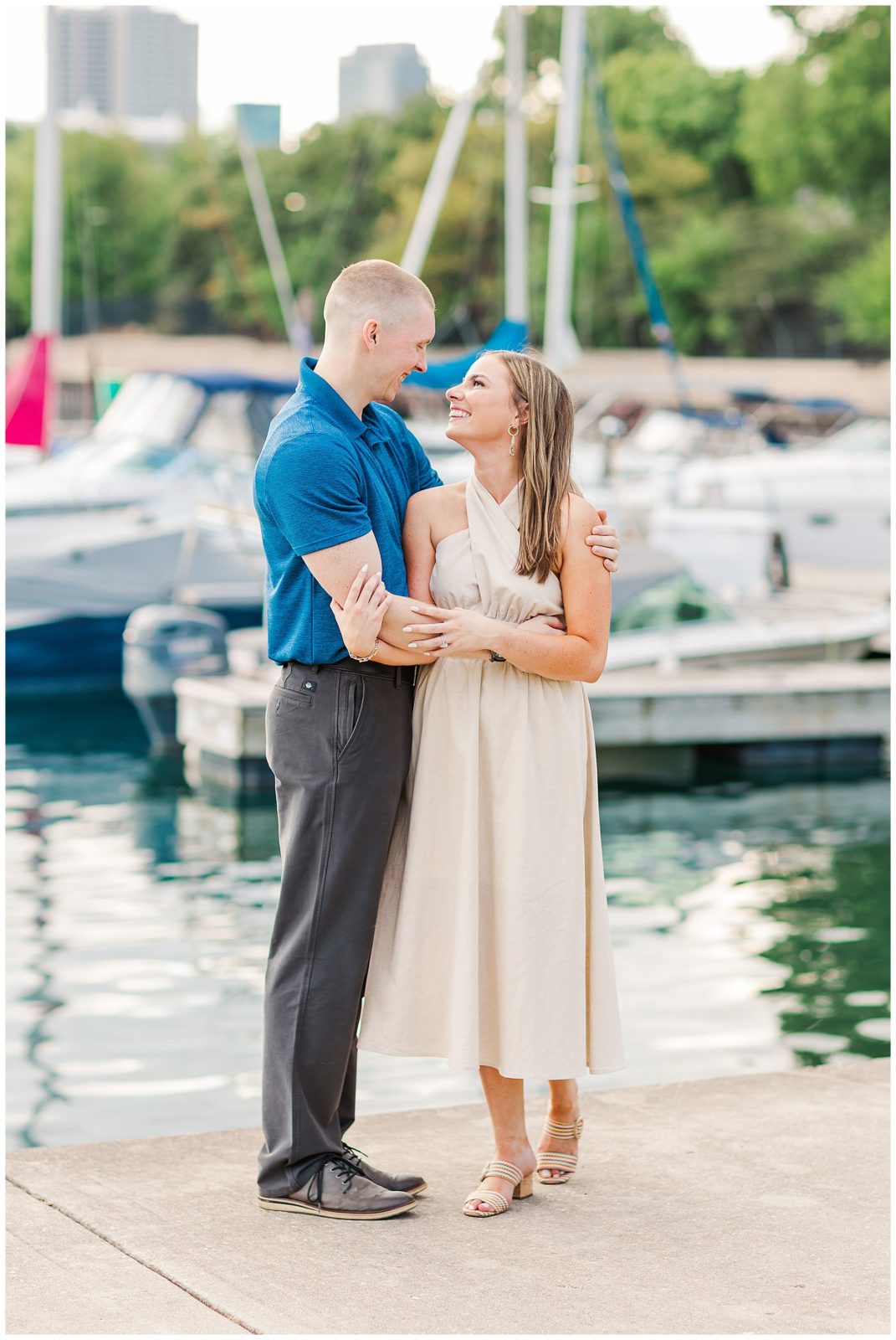 A Summer Engagement at Museum Campus: Erin & Patrick - Showit Blog