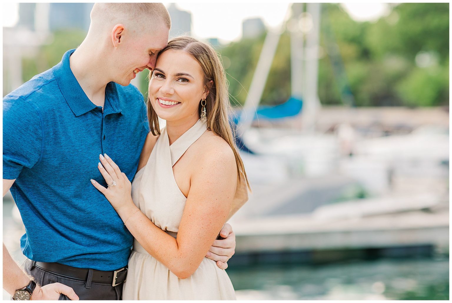 A Summer Engagement at Museum Campus: Erin & Patrick - Showit Blog