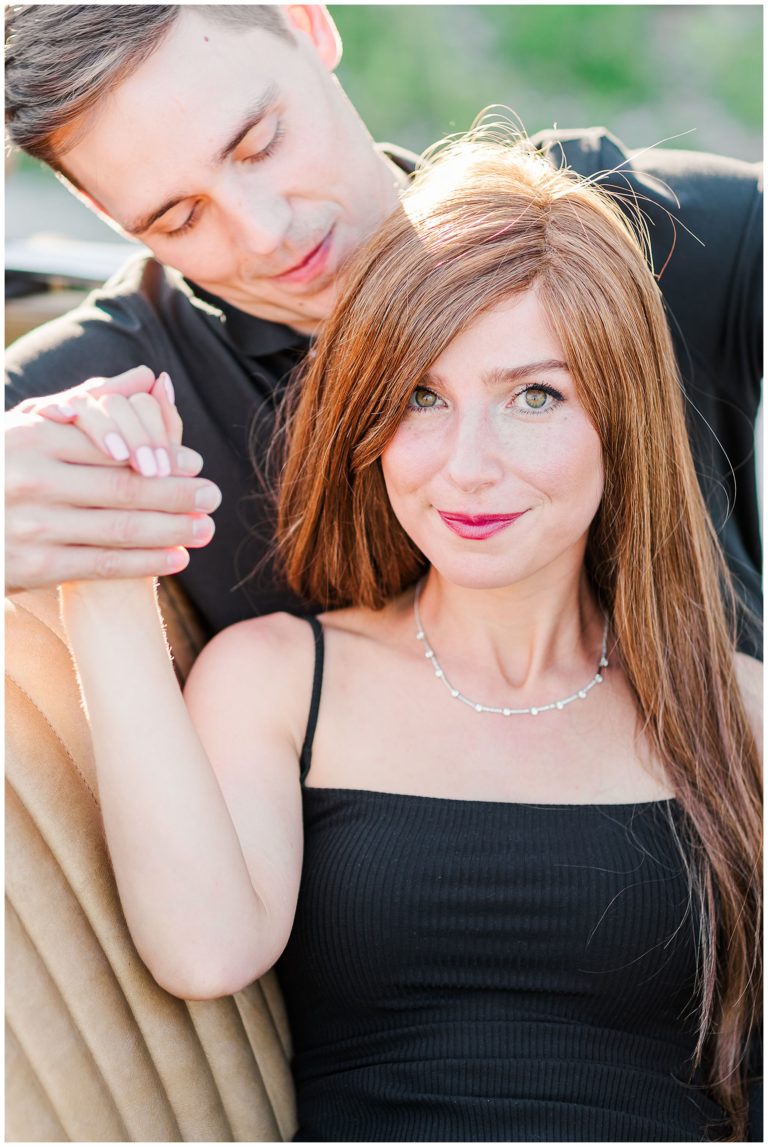 A Vintage Car Engagement at Cantigny Park: Rachel & Luke - Showit Blog
