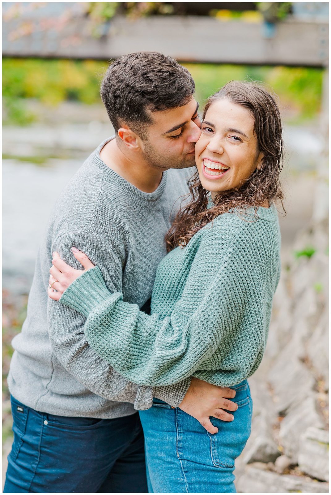A Fall Engagement in Downtown Naperville: Elaine & Allen - Showit Blog