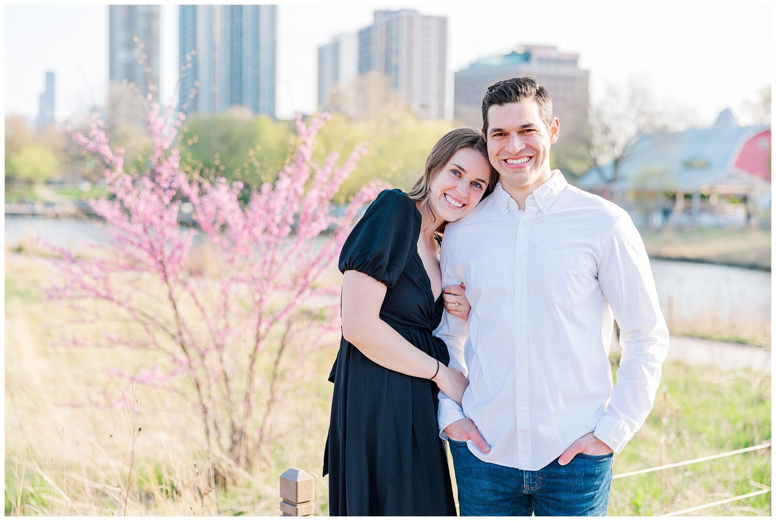 A Spring Engagement at North Ave Beach: Megan & Tyler - Showit Blog