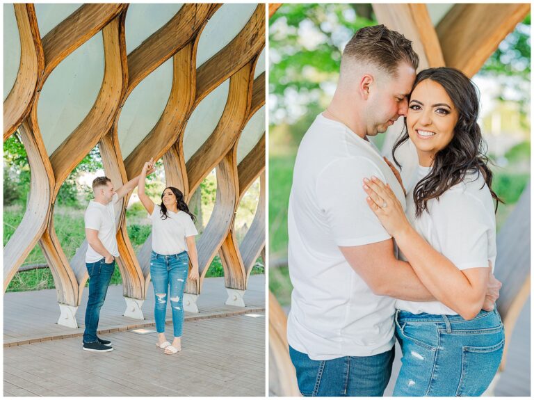 A Spring Engagement at North Ave Beach: Stephanie & Justin - Showit Blog