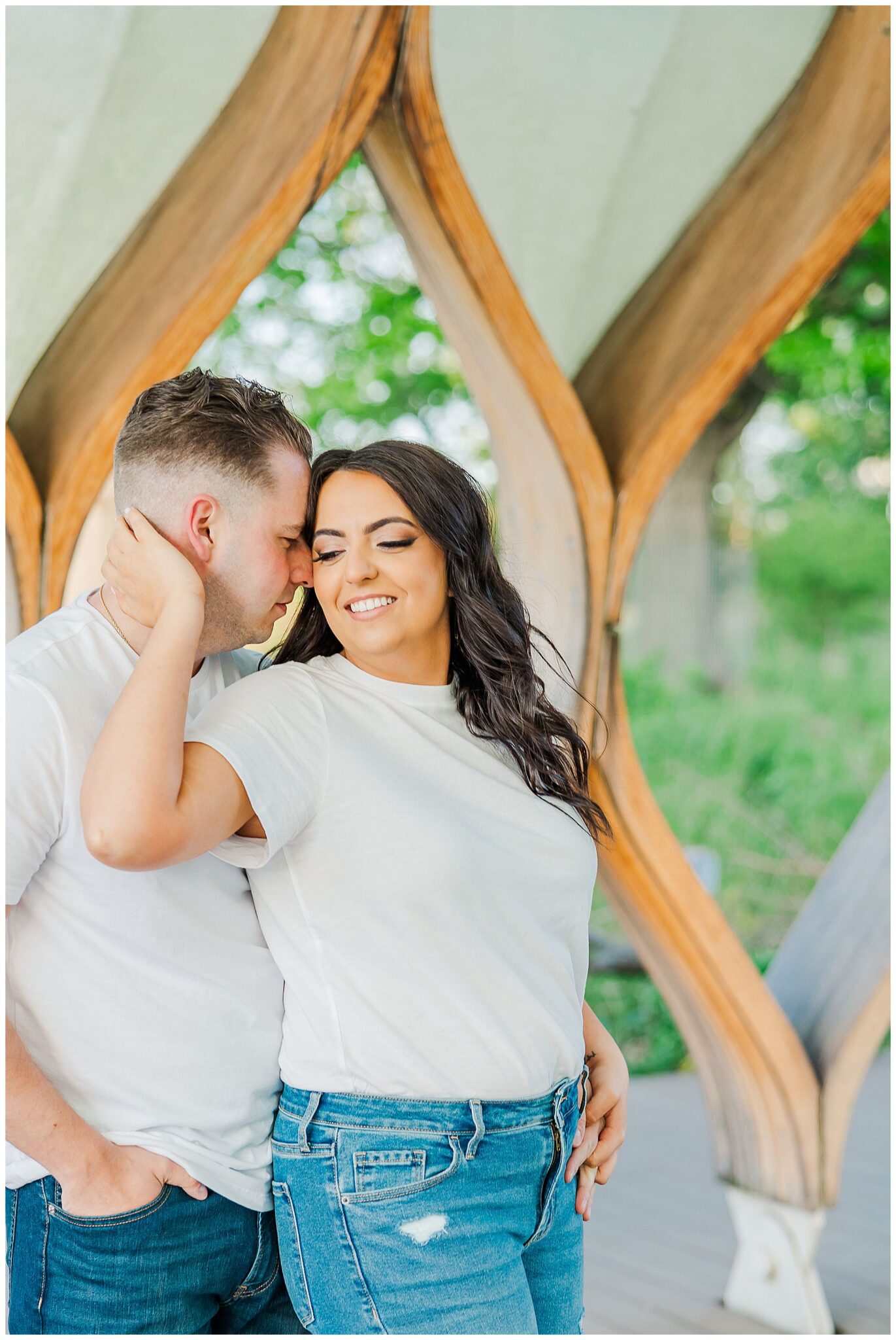 A Spring Engagement at North Ave Beach: Stephanie & Justin - Showit Blog