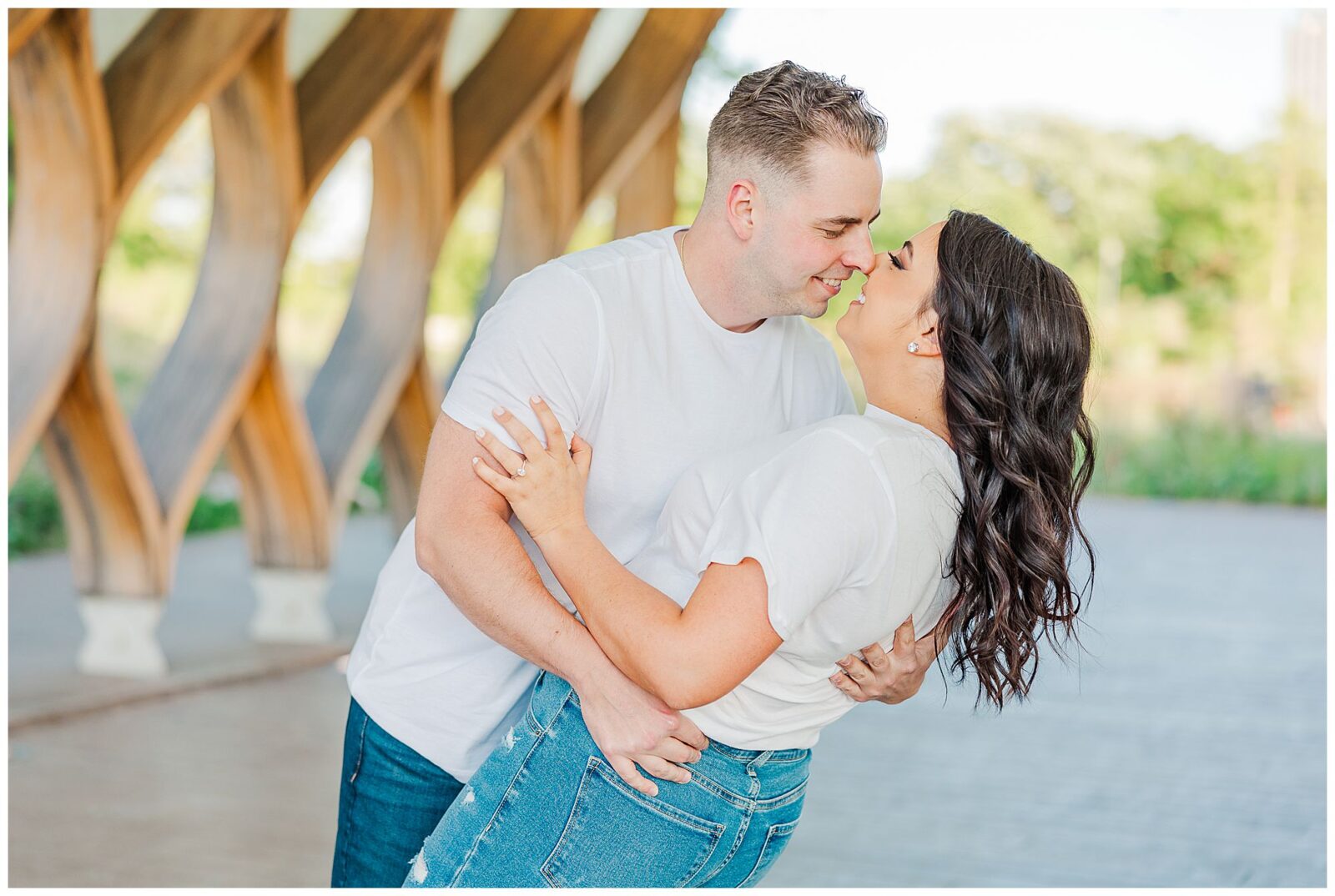 A Spring Engagement at North Ave Beach: Stephanie & Justin - Showit Blog