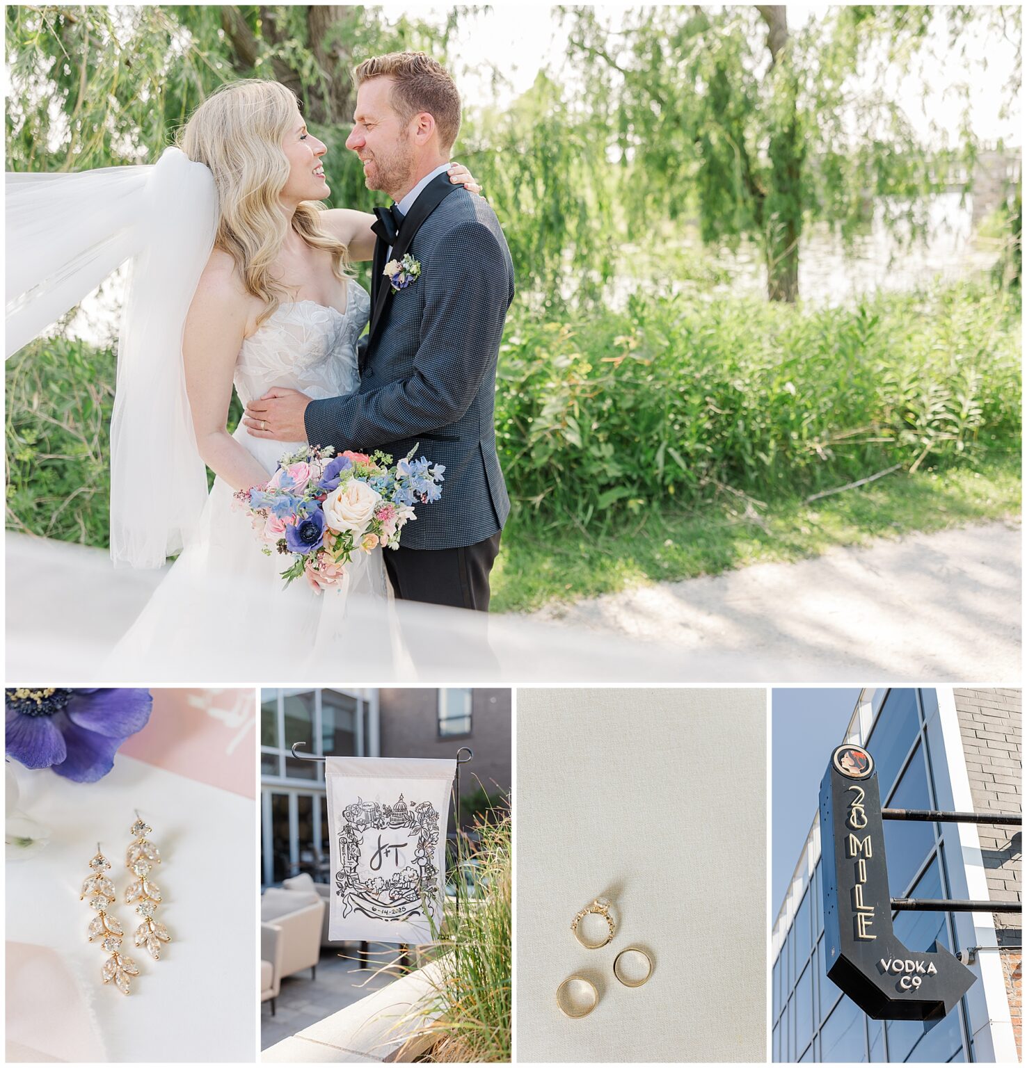 A Summer Wedding at 28 Mile Distilling Co.- Jenny & Tim - Showit Blog